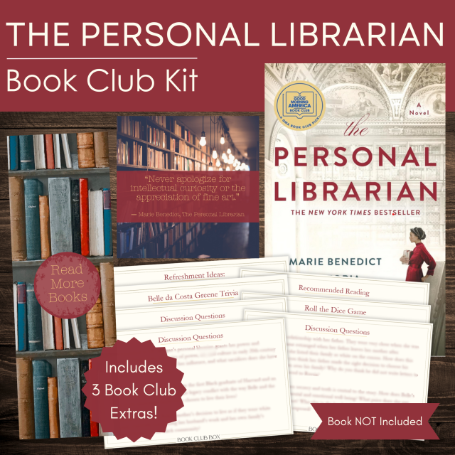 The Personal Librarian Book Club Kit - Book Club Box