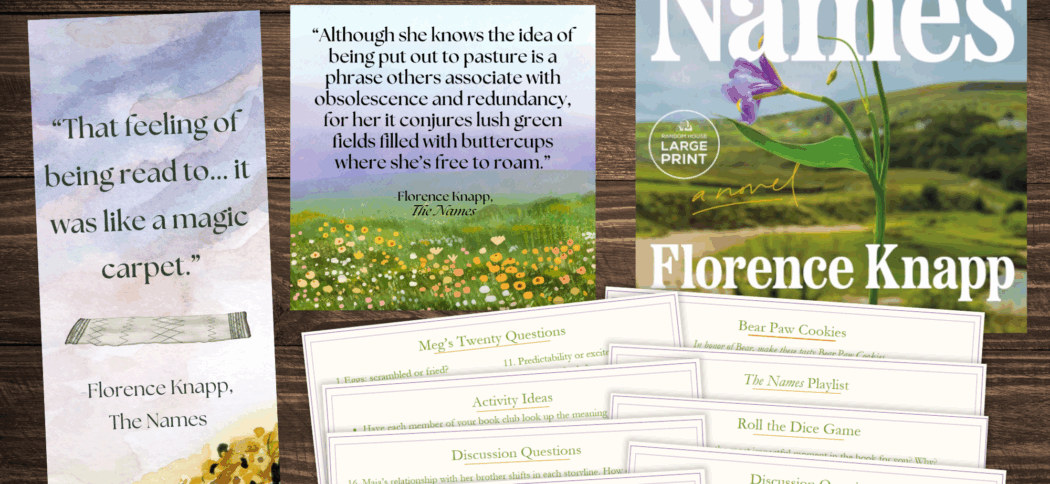 The Names by Florence Knapp Book Club Kit - Book Club Box