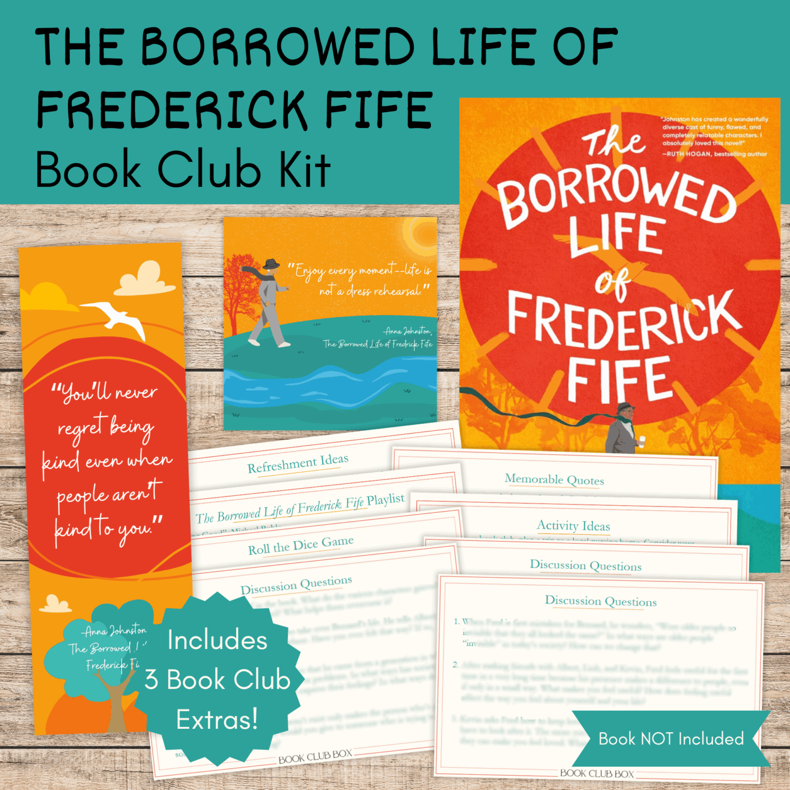 The Borrowed Life of Frederick Fife by Anna Johnston Book Club Kit ...
