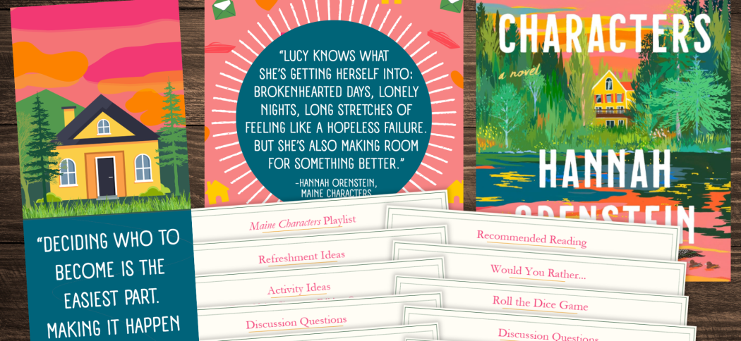 Maine Characters by Hannah Orenstein Book Club Kit - Book Club Box