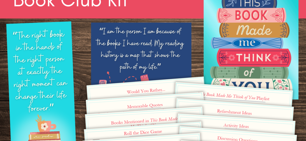 This Book Made Me Think of You Book Club Kit - Book Club Box